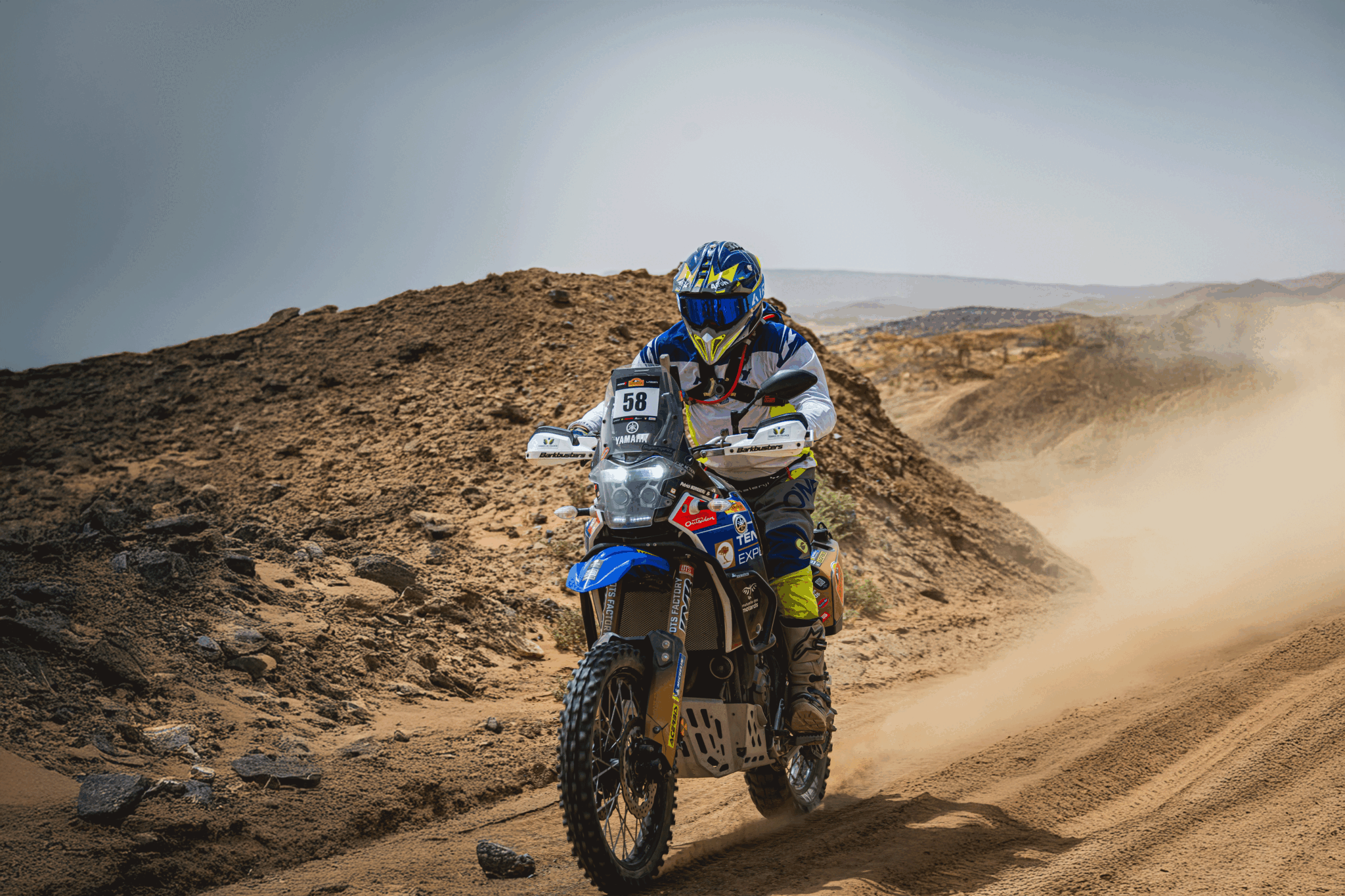 Motorcycle raid in Morocco 2026 with Yamaha